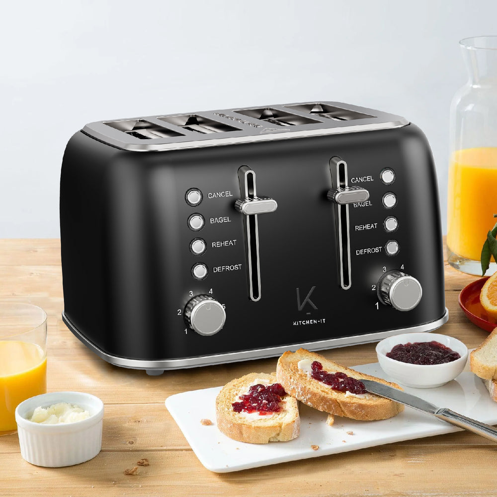 Tostador Electrico Vienna, crujiente y rapido para tu desayuno – Kitchen-It